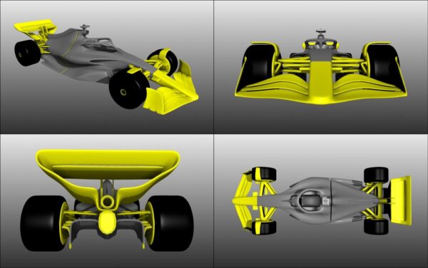 Scan of the Month March – a 3D printed Formula 1 Car! - Nikon Metrology ...