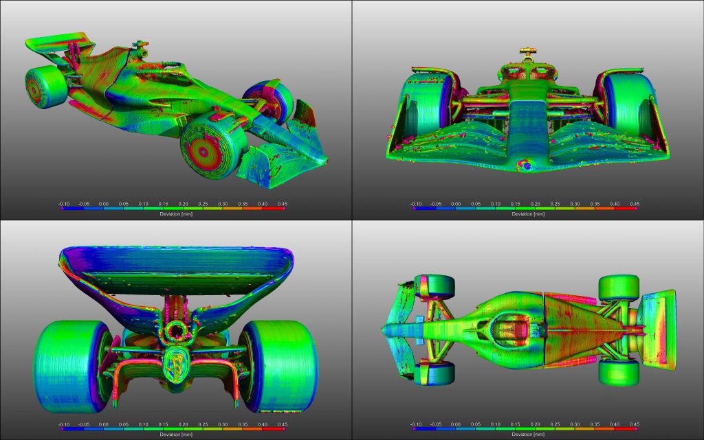 Scan of the Month March – a 3D printed Formula 1 Car! - Nikon Metrology ...