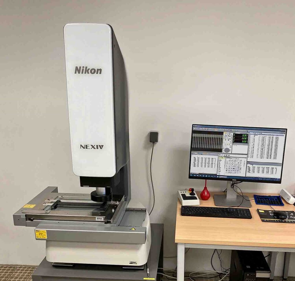Video measuring machine doubles the performance of quality control of a ...