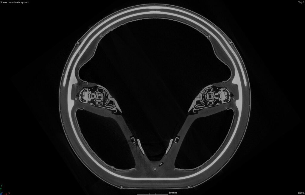 Scan of the Month July - Heated Steering Wheel - Nikon Metrology Inc.